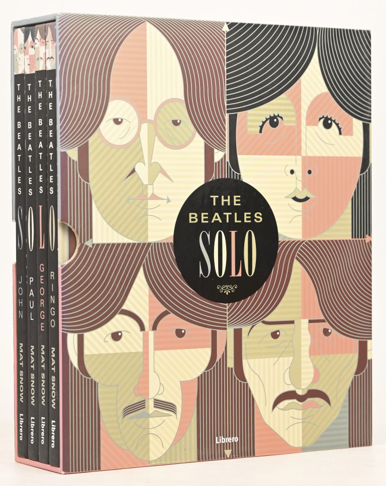 The Beatles Solo, een set van 4 boeken (hardcover) in verzamelkaft over ...