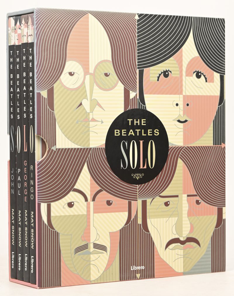 The Beatles Solo, een set van 4 boeken (hardcover) in verzamelkaft over ...